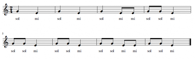 Star Light, Star Bright – Part 2 – Sing Solfa
