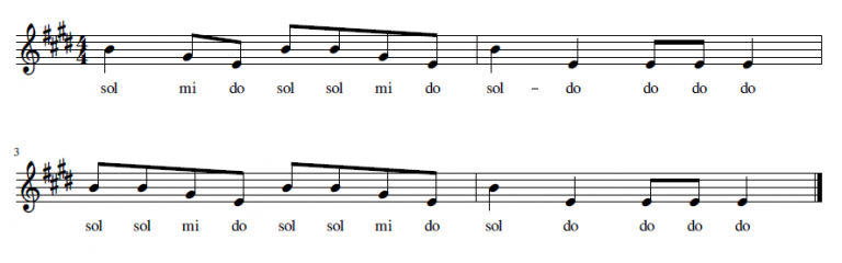 Intro to “Do” using Mouse Mousie – Sing Solfa