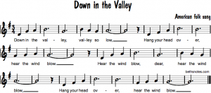 Down in the Valley – Sing Solfa